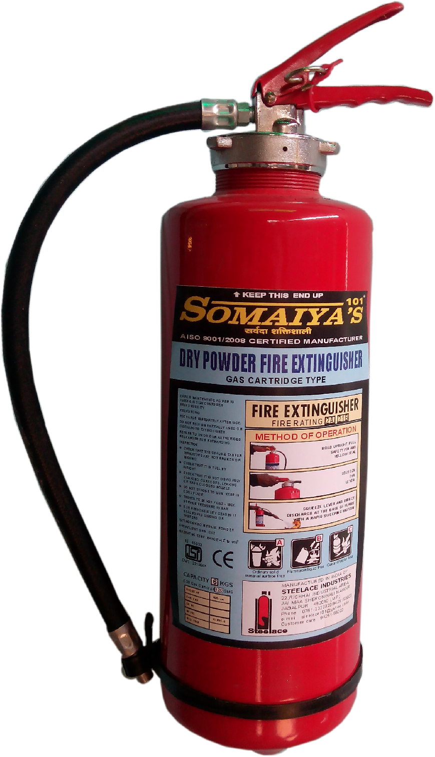 Steelace Industries | Manufactures of Fire fighting Equipment